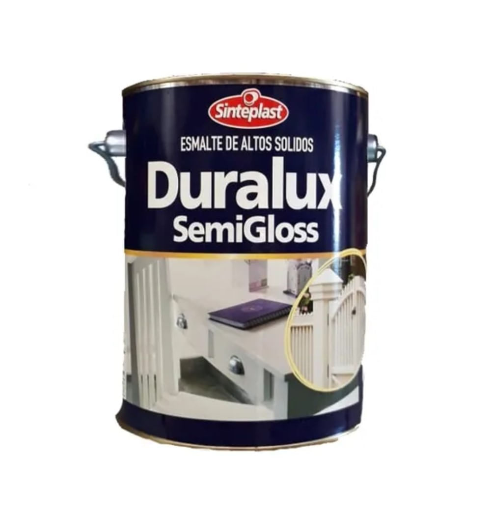 Sinteplast - Duralux semi gloss blanco 4 l