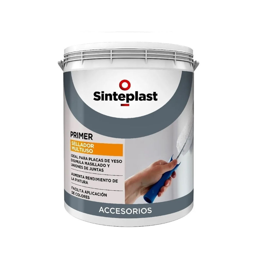 Sinteplast - Primer sellador multiuso gris 4 l