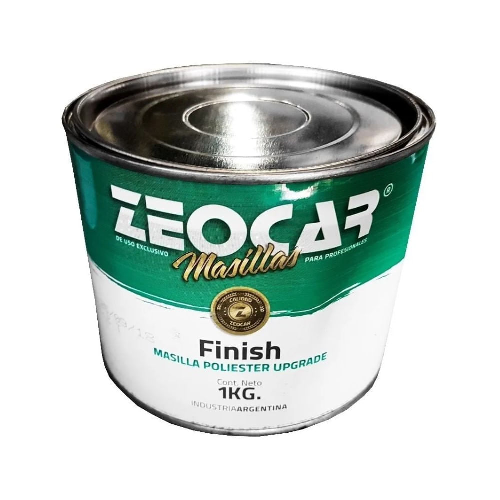 Zeocar - Masilla poliester finish 1 kg