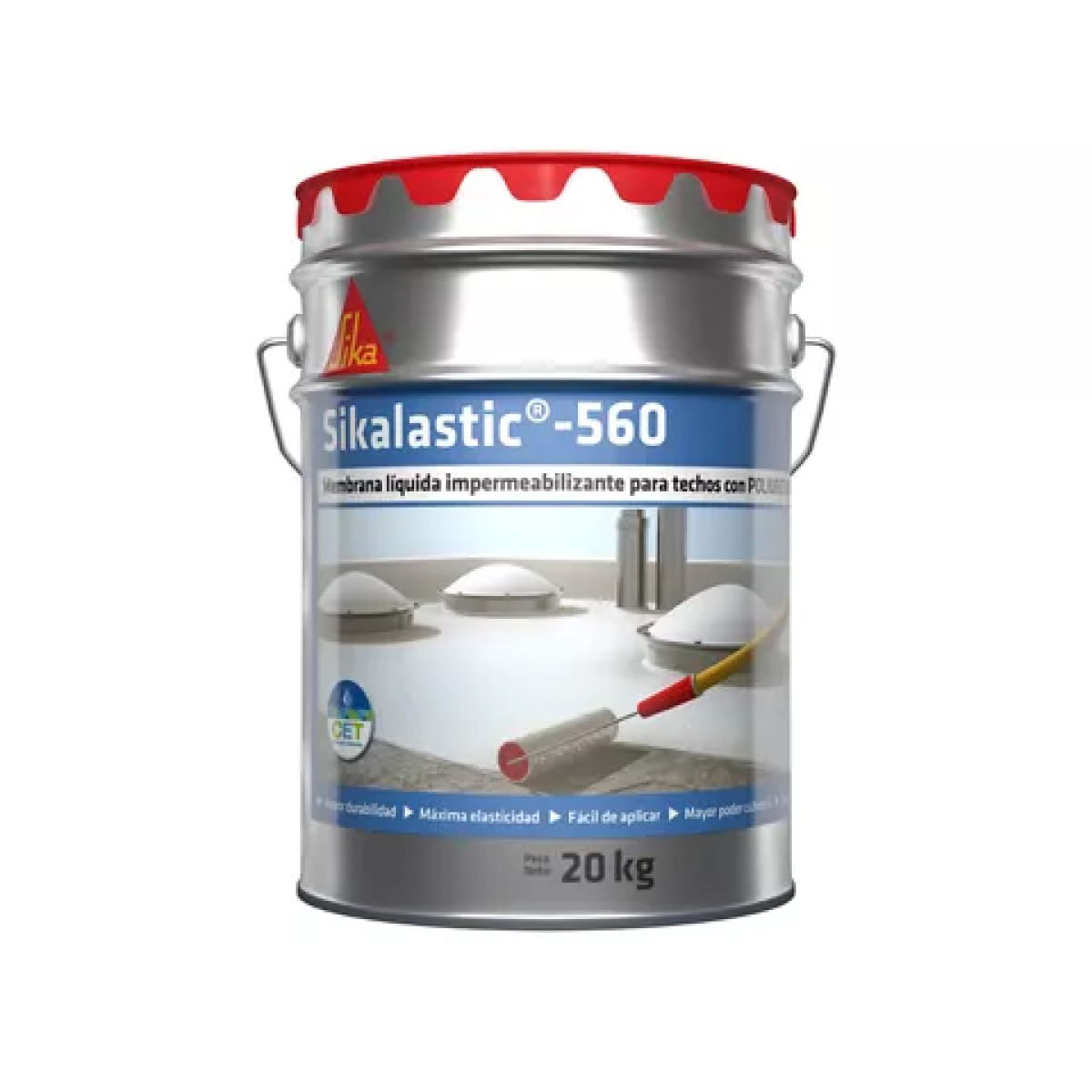 Sika - Sikalastic 560 membrana liquida roja 20 kg