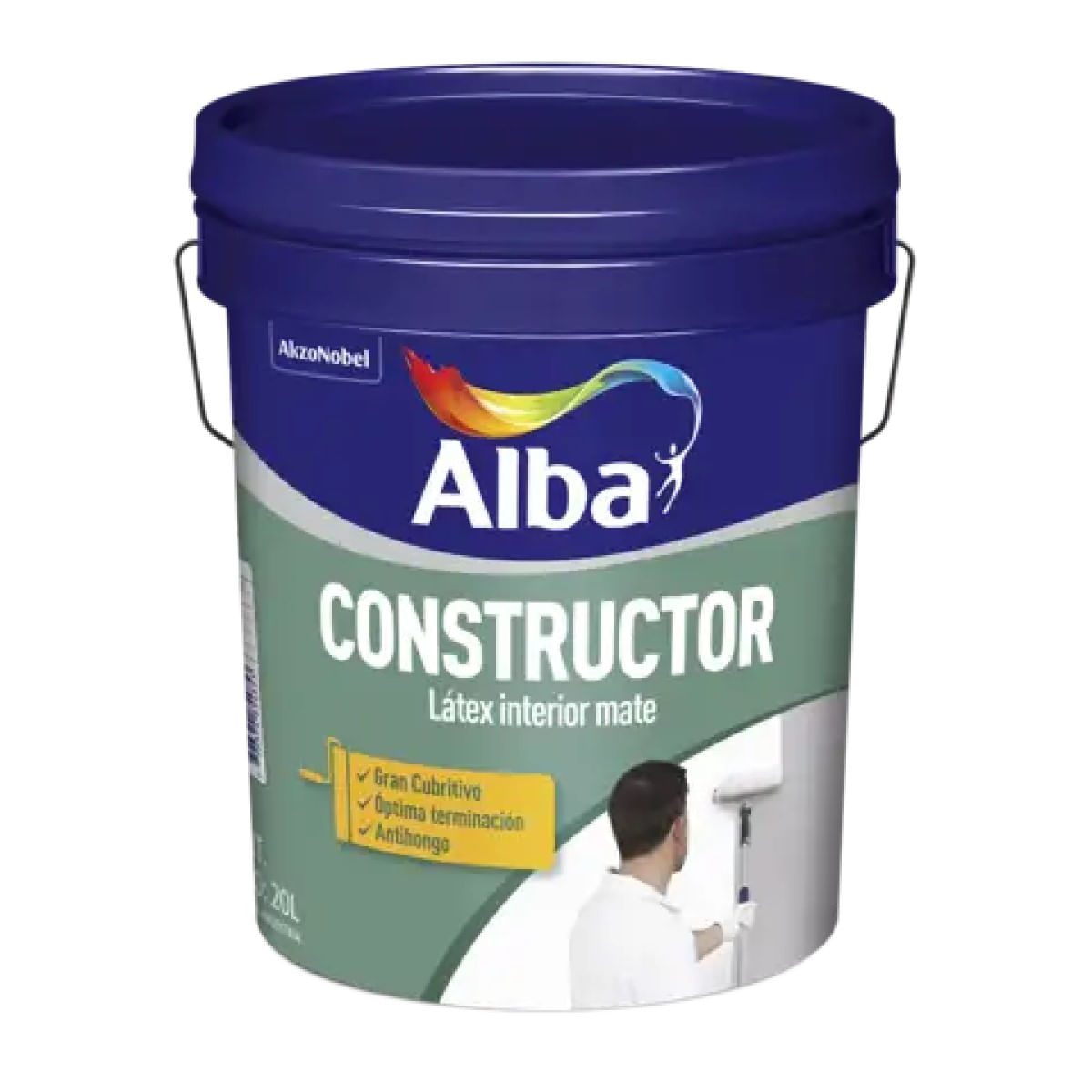 Alba - Constructor latex interior blanco 20 L