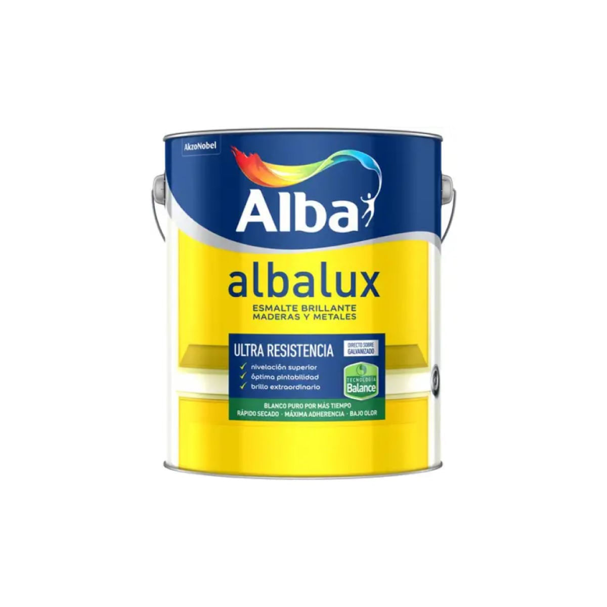 Alba | Albalux Balance esmalte al agua verde ingles brillante 4 L